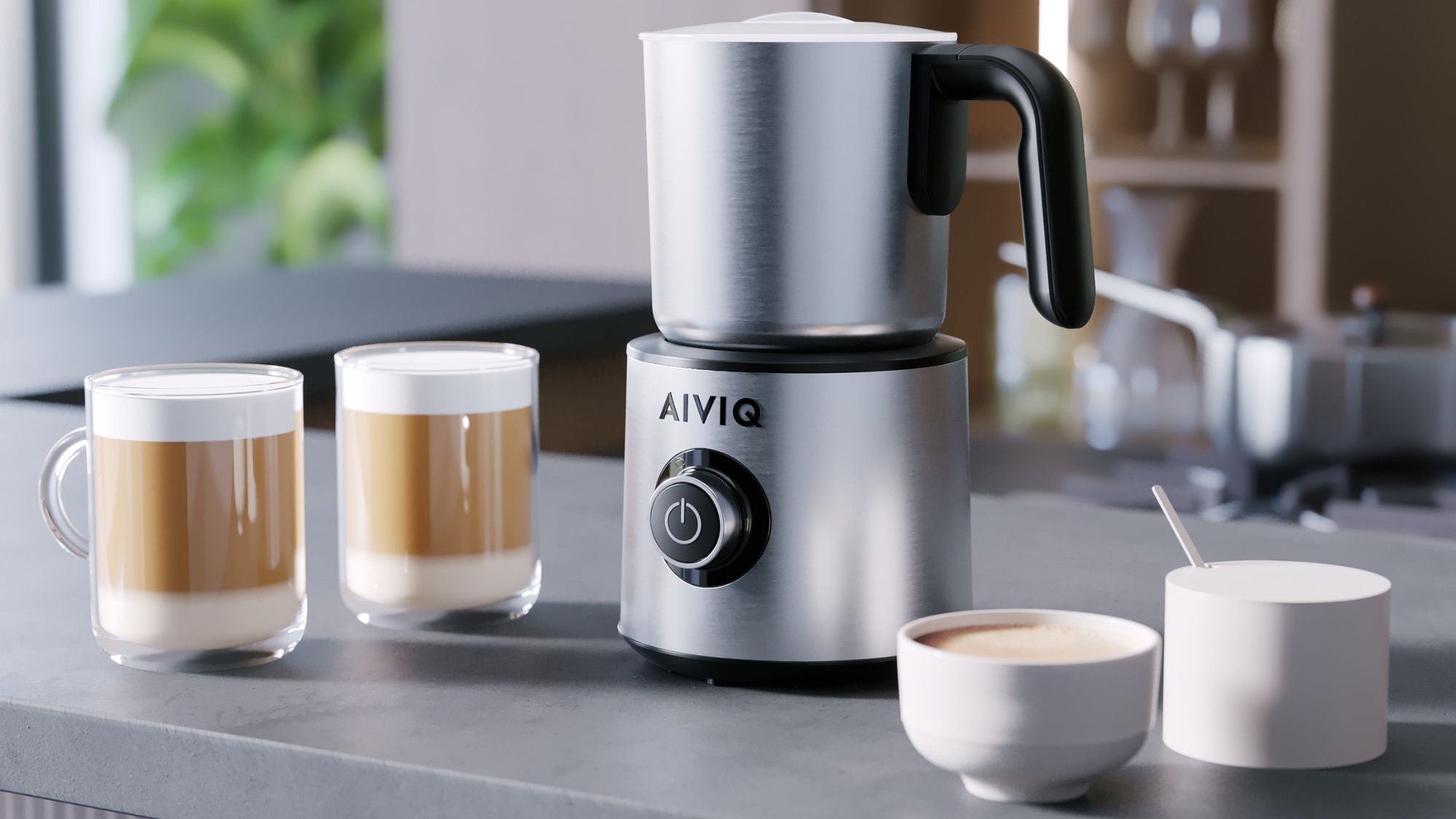 Nyhed: AIVIQ Virtuoso Pro Mælkeskummer – Perfekt Skum til ...