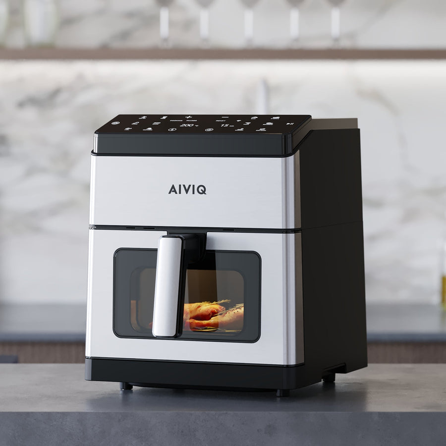 AIVIQ Premio AAF-S831 Airfryer – 8L Kapacitet, Dobbelt Varmesystem og ...