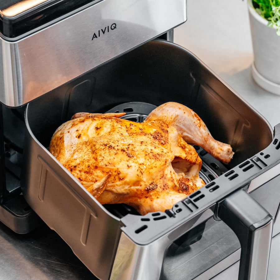AIVIQ Premio AAF-S831 Airfryer – 8L Kapacitet, Dobbelt Varmesystem og ...